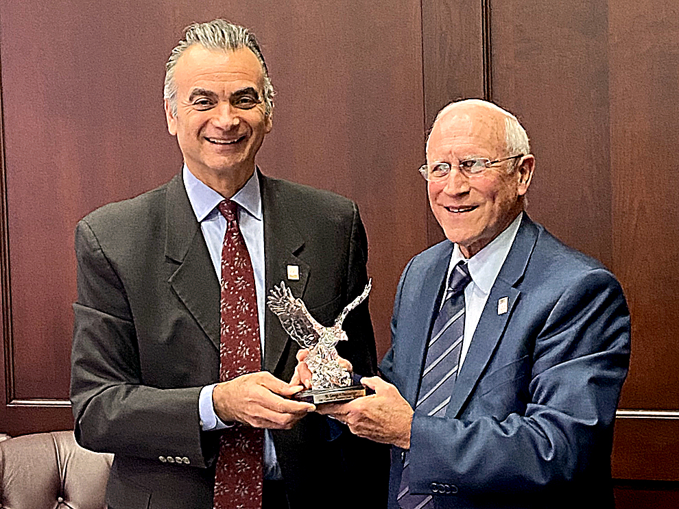George Durrwachter recognized for service as chair of LHU’s Council of ...